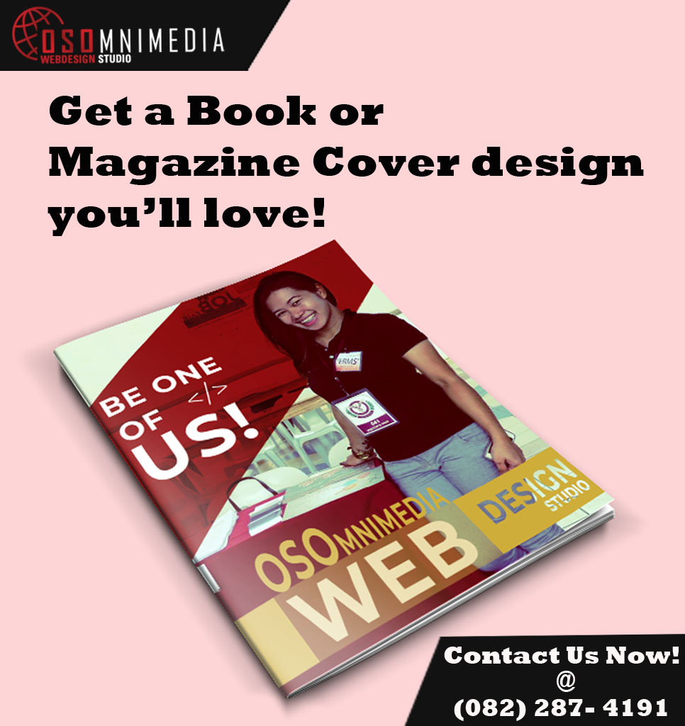 Customized Graphic Design for Book or Magazine Cover in Davao City