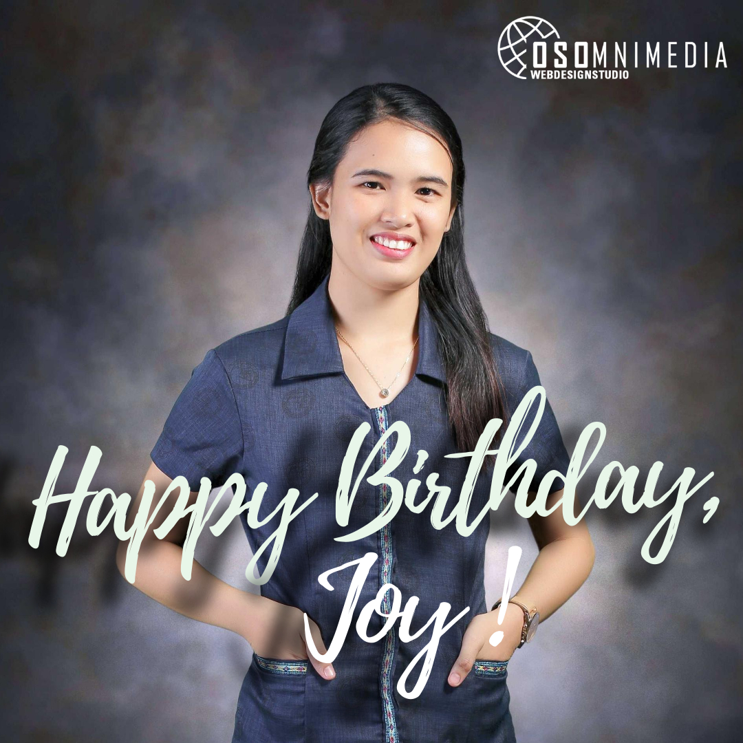 Birthday Wishes to Christine Joy of our E-Commerce Channel Brand Analyst Team! - Philippines Web ...